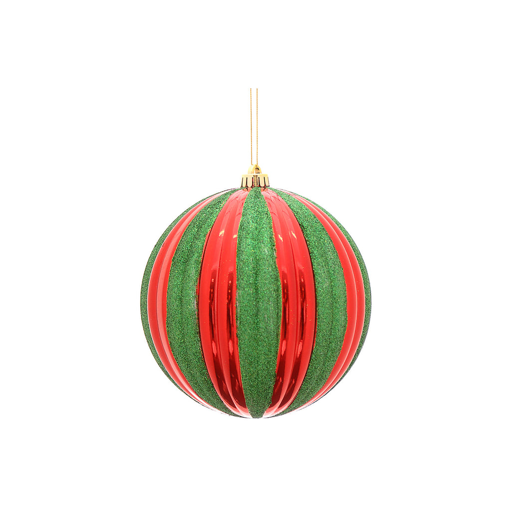 Glob decorativ Dalis, rosu/verde, 20 cm - Simona's Christmas – Simona's ...